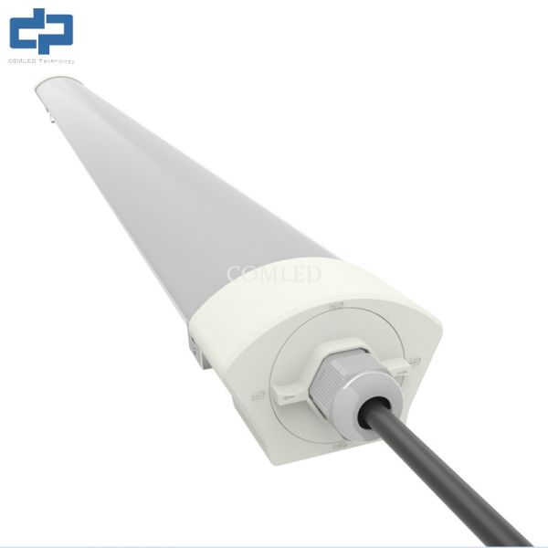 Quality Tri Proof 2 Foot Dimmable IP66 Linear Led Light Fixtures For Warehouse Tunnels for sale