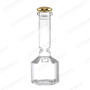 Quality Healthy Lead-free Glass Bottles for Whisky and Wine Production in Customized for sale