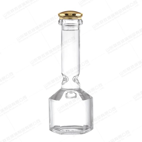 Quality Healthy Lead-free Glass Bottles for Whisky and Wine Production in Customized Colors for sale
