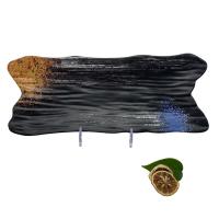 Quality Hotel / Restaurant Melamine Rectangle Plate Galaxy Melamine Dessert Plates for sale