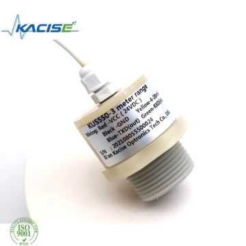 Quality NPT PTFE Ultrasonic Level Sensor Anti Corrosion Chemical Liquid Measurement for sale