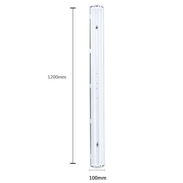 Quality IP65 T8 Tube 2x18w 2x36w Waterproof Led Light Fixtures for sale