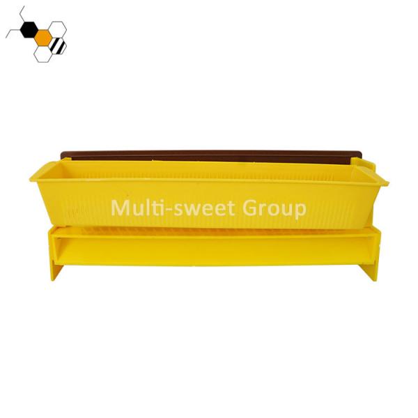 Quality Yellow 39*34*14cm Plastic Bee Pollen Collection Trap for sale