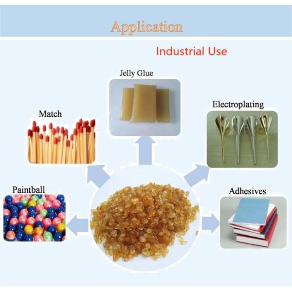 Quality Technical Grade Industrial Gelatin Powder 25kg/Paper Bag Multiple Use for sale