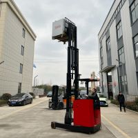 Quality Lift height 6 m Capacity 1.5 tons Seat-mounted electric reach truck with high for sale