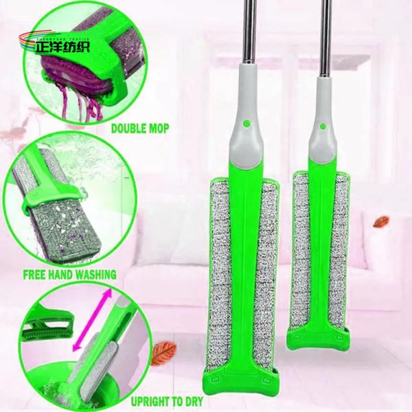 Quality 130cm Telescopic Cleaning Mop Handle Abs Material 12x36cm Frame Large for sale
