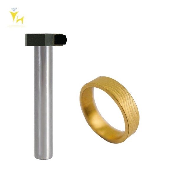 Quality Making Rainbow Effect PCD Milling Tools for sale