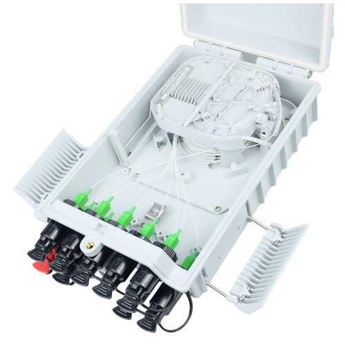 Quality Pre-Connectorized Fiber Distribution Outdoor FTTH 16 Cores Splitters Optic for sale