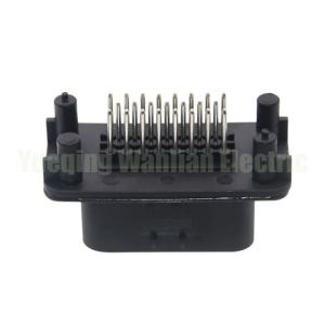 Quality 23 Pin 776228-1 776200-1 ECU Controller Mount Housing Plug Header Vertical Male for sale