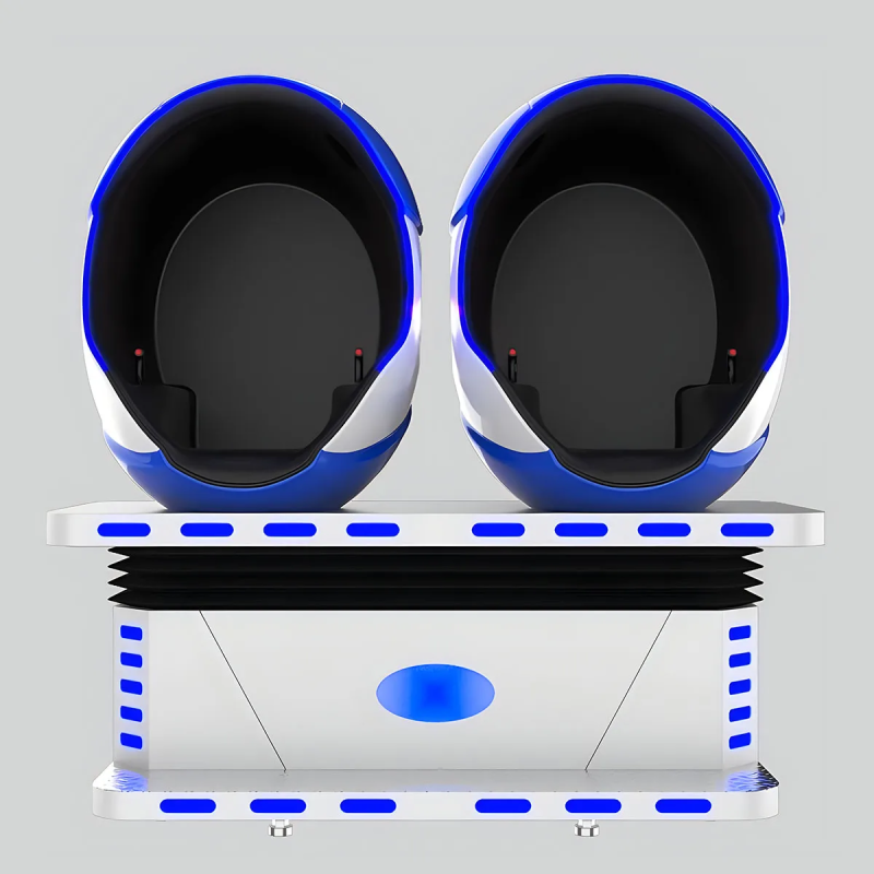 Quality Double Seat 9d Vr Egg Chair Electric With Motion Platform 19"/21"/ 42" Touch for sale