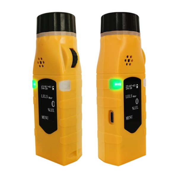 Quality NH3 CH4 CO H2S Portable Single Gas Detector Analyzer with 1.3 Inch LCD Display for sale