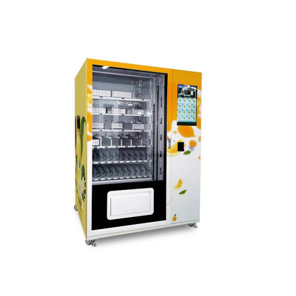 Quality Snack And Drink Smart Vending Machine With E - Wallet Touch Screen for sale