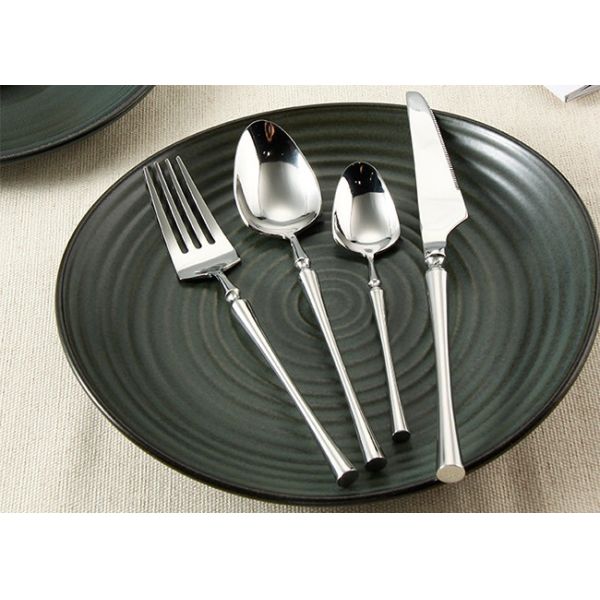 Quality Corrosion Resistant SS304 Stainless Eating Utensils 4pcs for sale