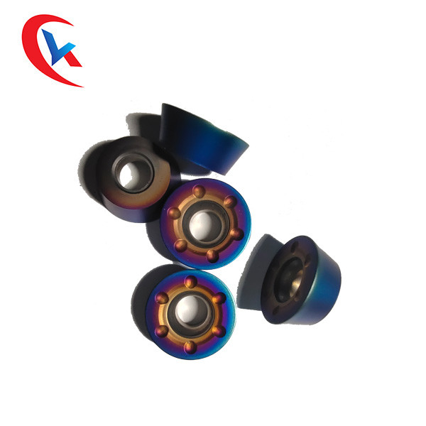Quality Round Carbide Milling Inserts CVD Coating HRC 40 - 45 RDEW1204MO-V1 for sale