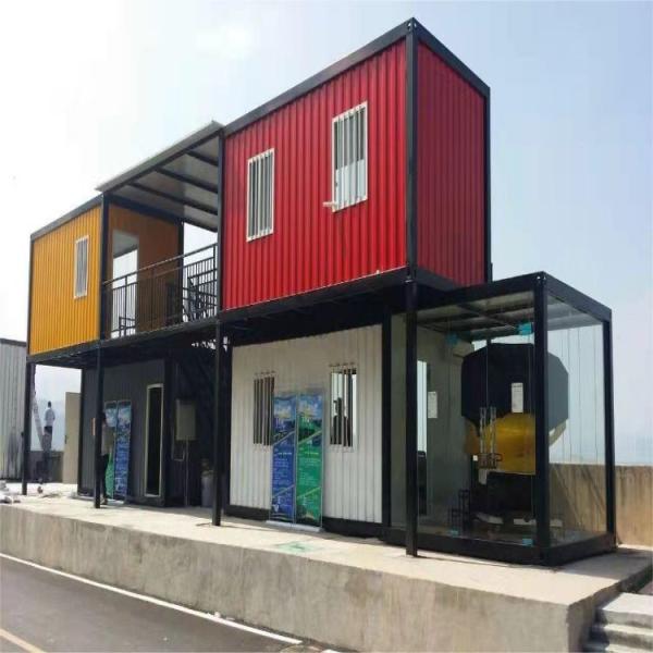 Quality Light Steel Structure Frame Custom Guest House for Commercial Street Scenic for sale