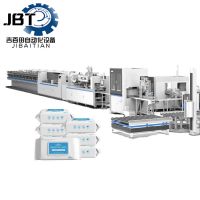 Quality Power Saving Fully Automatic Wet Tissue Making Machine With Customizable N Fold for sale
