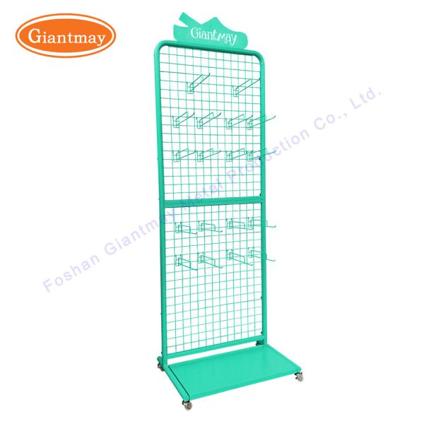 Quality Shop Potato Chip Rack Metal Wire Display Stand for sale