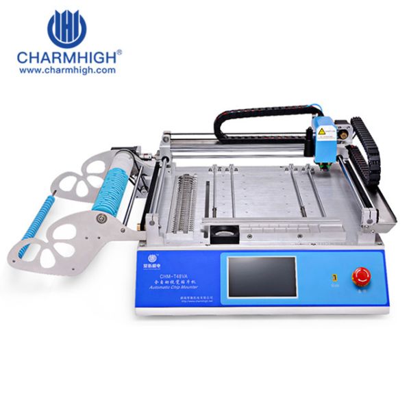 Quality CHM-T48VA 4000cph PCB Pick And Place Machine Manual Nozzle Change for sale