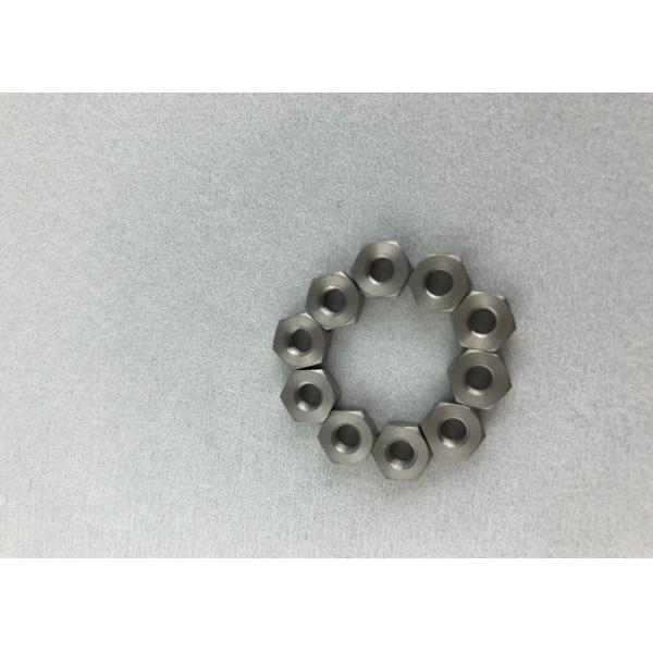 Quality High Temperature 2610C 99.95% Molybdenum Machined Parts Molybdenum Nuts for sale