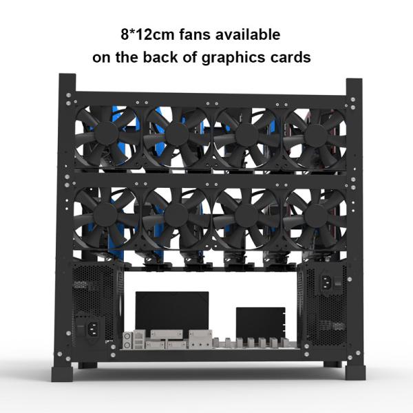Quality Cryptocurrency 12GPU Mining Rig Frame, Air Open Mining Rig Frame, Mining ETH/ETC for sale