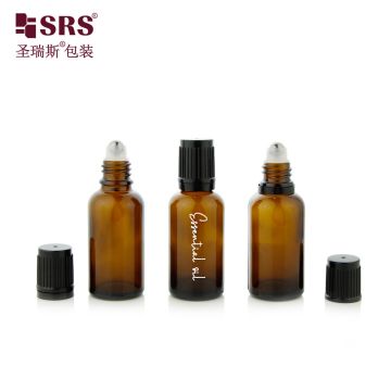 Quality Painting Customize Color Roller Bottle Glass Capacity 5ml 10ml 15ml 20ml 30ml for sale