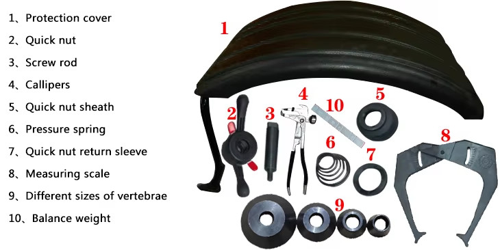 XT-30 Wheel Balancing Machine front view