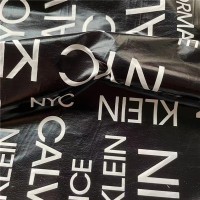 Quality Black Waterproof Winter Jacket Fabric 80GSM 50D 50D 150CM 100% Polyester for sale