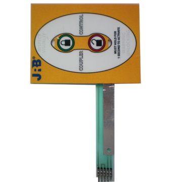 Quality PET Membrane Switch Panel , Tactile Dome Switch For Industrial for sale