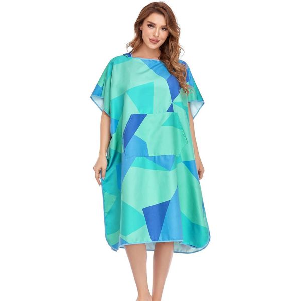 Quality Solid Color Microfiber Poncho The Ultimate Protection for Rainy Days for sale