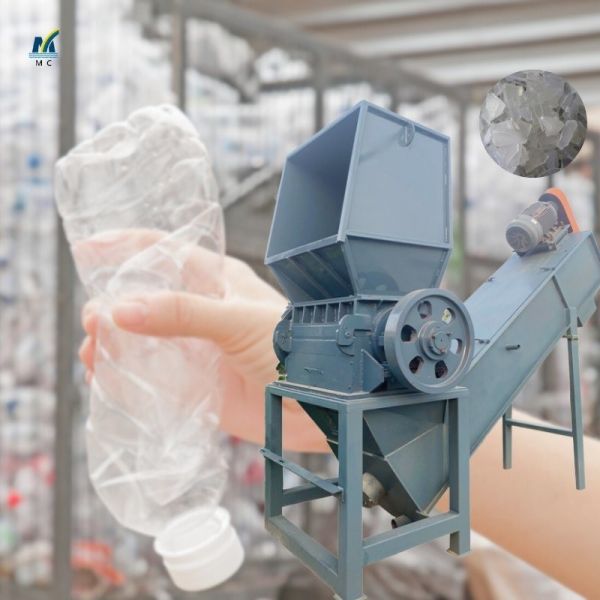 Quality Recycling Plastics Crusher with Solid Knife Roller Small Plastic Film Soft for sale