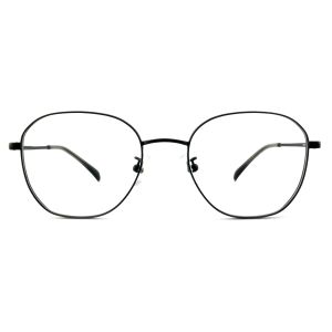 Quality FM2590 Executive Optical Metal Frame Full Rim Round Customized Eyewear for sale