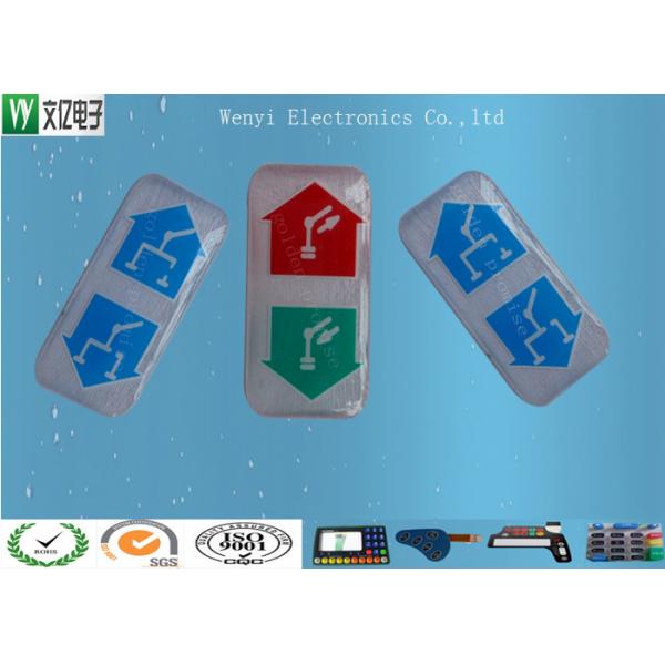Quality 0.2mm PET Waterproof Membrane Switch for sale