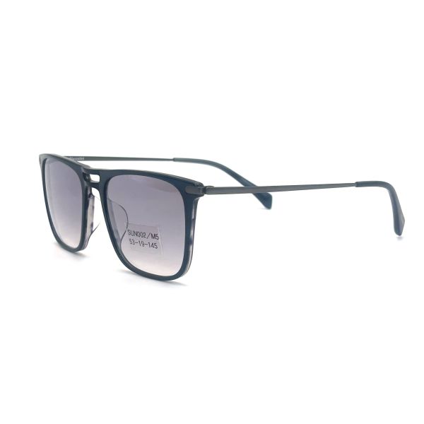 Quality SUN002 Acetate Frame Sunglasses with high elasticity stainless steel temples for sale