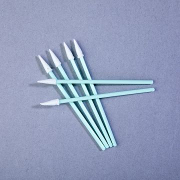 Quality Cleaning Foam Swab With Pointed Head And PP Stick For Cleanroom for sale