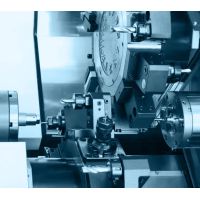 Quality Slant Bed Two Spindle Dual Turret Cnc Lathe 14KW Spindle Motor Power for sale