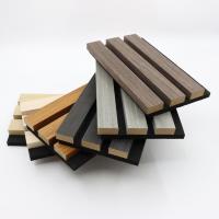 Quality Polyester Fiber Wpc Acoustic Wall Panels Ecofriendly Wood Veneer for sale