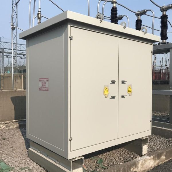 Quality Compact Outdoor Power Station with Oil Immersed Prefabricated Substation 10KV/0.4KV for sale