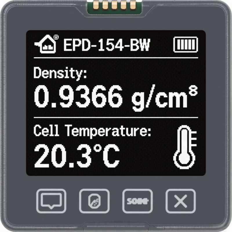 Quality Ultra-compact 1.54-inch/1.5-inch electronic paper screen 152x152 high resolution for sale