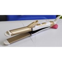 Quality Customized Logo 2 In1 Hair Crimper Straightener And Curling Iron Customized for sale