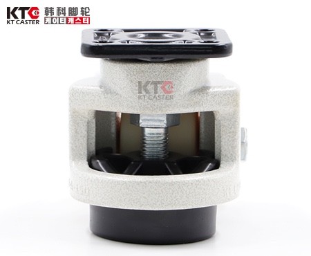 Quality Aluminum Alloy 120kg Retractable Leveling Machine Casters Anti Rust for sale