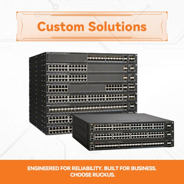 Quality RUCKUS network switch ICX 7550-24P Enterprise Stackable Switch for sale