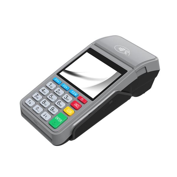 Quality Retail Banking Handheld Linux MPOS POS System Terminal Machine 2.4Inch Display for sale