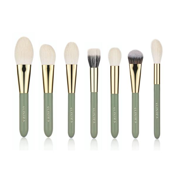 Quality Antibacterial Natural Goat Hair Makeup Brushes With Private Label for sale