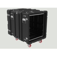 Quality Shock Absorber Skb 12u Rack Case Rack Box Waterproof 4 Wheels Specialty Racks for sale
