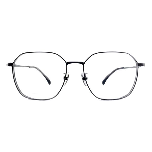 Quality TF3365 Unisex Titanium Optical Frame Customized Square Lightweight Eyewear for sale