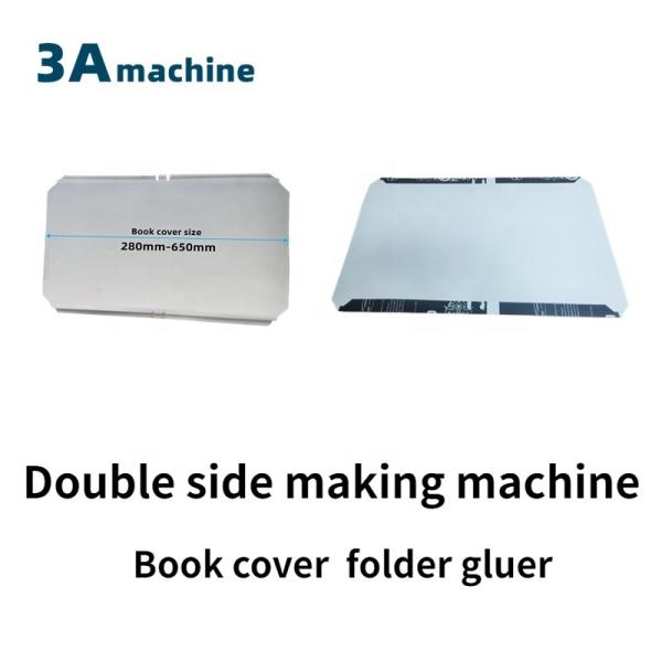 Quality CQT800BS Automatic Book Cover Double Side Pasting Machine with Max Liner Speed for sale