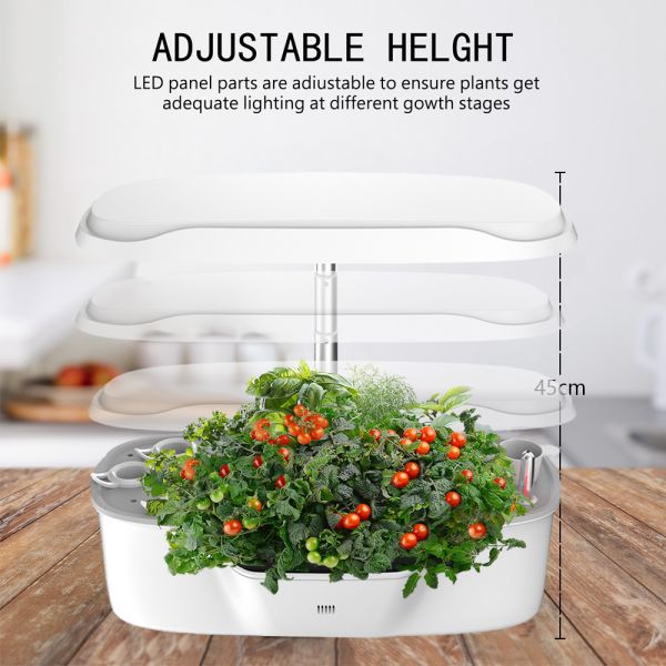 Quality Indoor Full Spectrum 24W Hydroponic Growing System Succulents Herb for sale