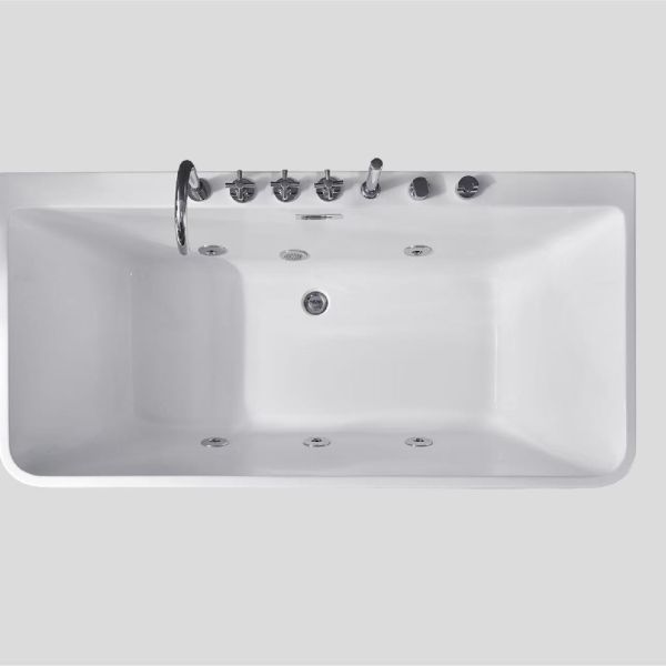 Quality Personalised Heated Bathtubs With Jets Stand Alone Deep Soaking for sale