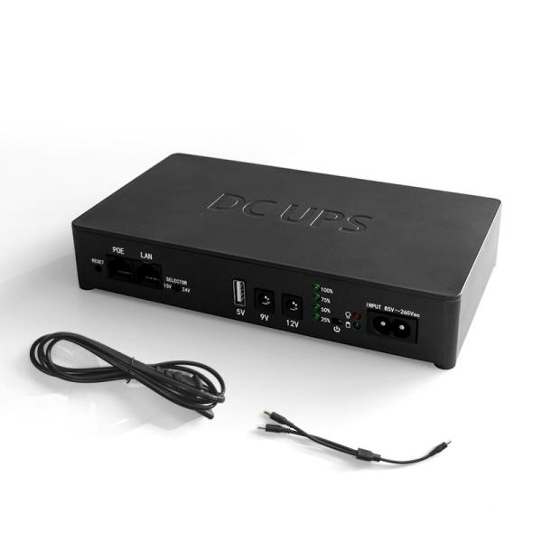 Quality MINI UPS Single Output Offer 12V 2A UPS Power Supply For WiFi Router Camera for sale