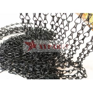 Quality Anodized Lightweight Double Hook Aluminum Door Hanging Chains for sale
